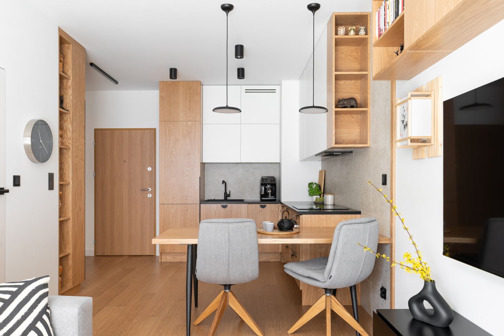 Jak urządzić 40-metrowe mieszkanie? Świetne pomysły architektów na salon, kuchnię, sypialnię ...