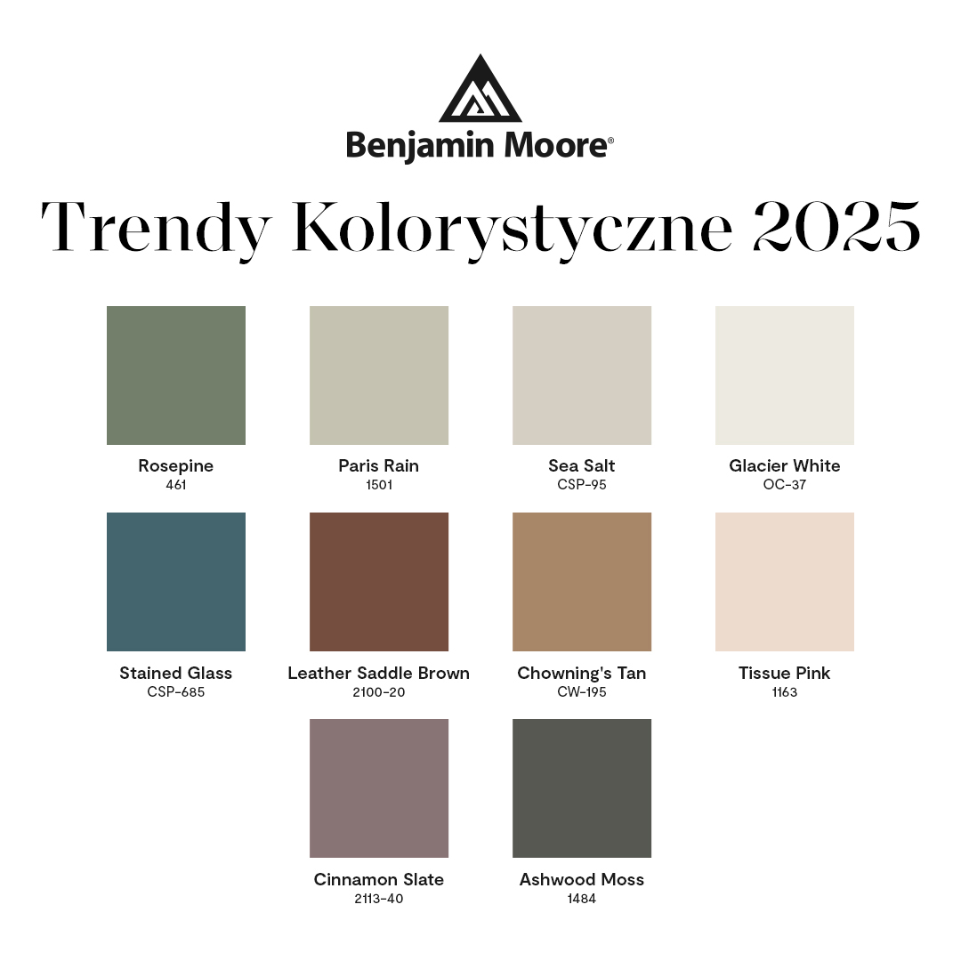 10 najmodniejszych kolorów na 2025 rok. Zobacz, co proponują trendsetterzy. Mamy zdjęcia z wnętrz!
