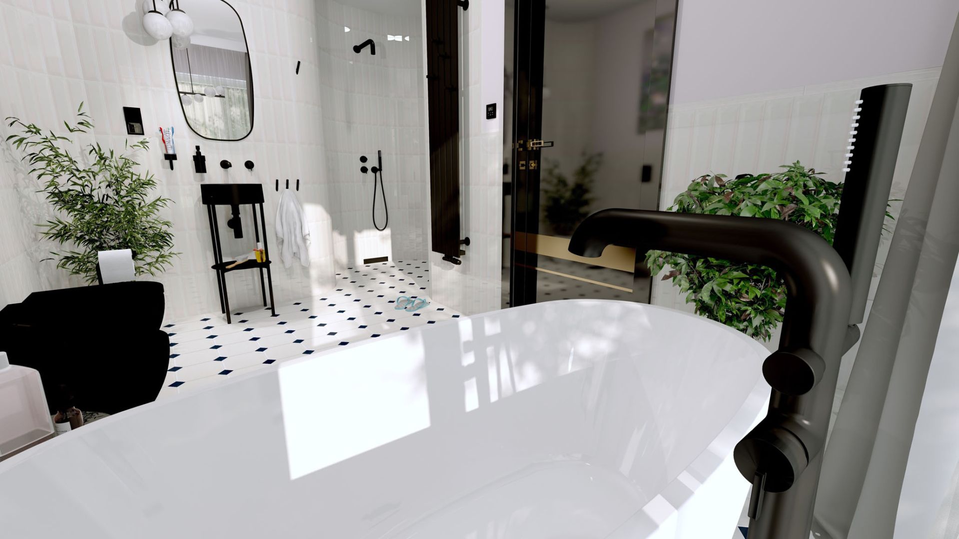 Łazienka w 2025 roku. Bold style jest modny. Zobacz inspiracje i zdjęcia! - Galeria ...