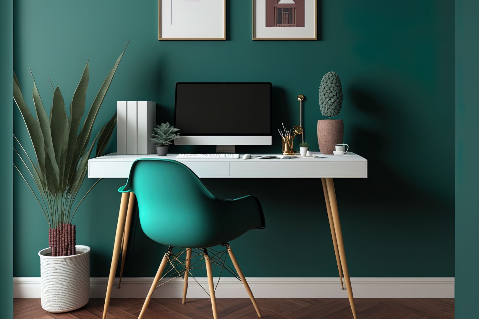 Tak malujemy ściany w tym roku. Trendy kolorystyczne 2026 - zieleń z ...